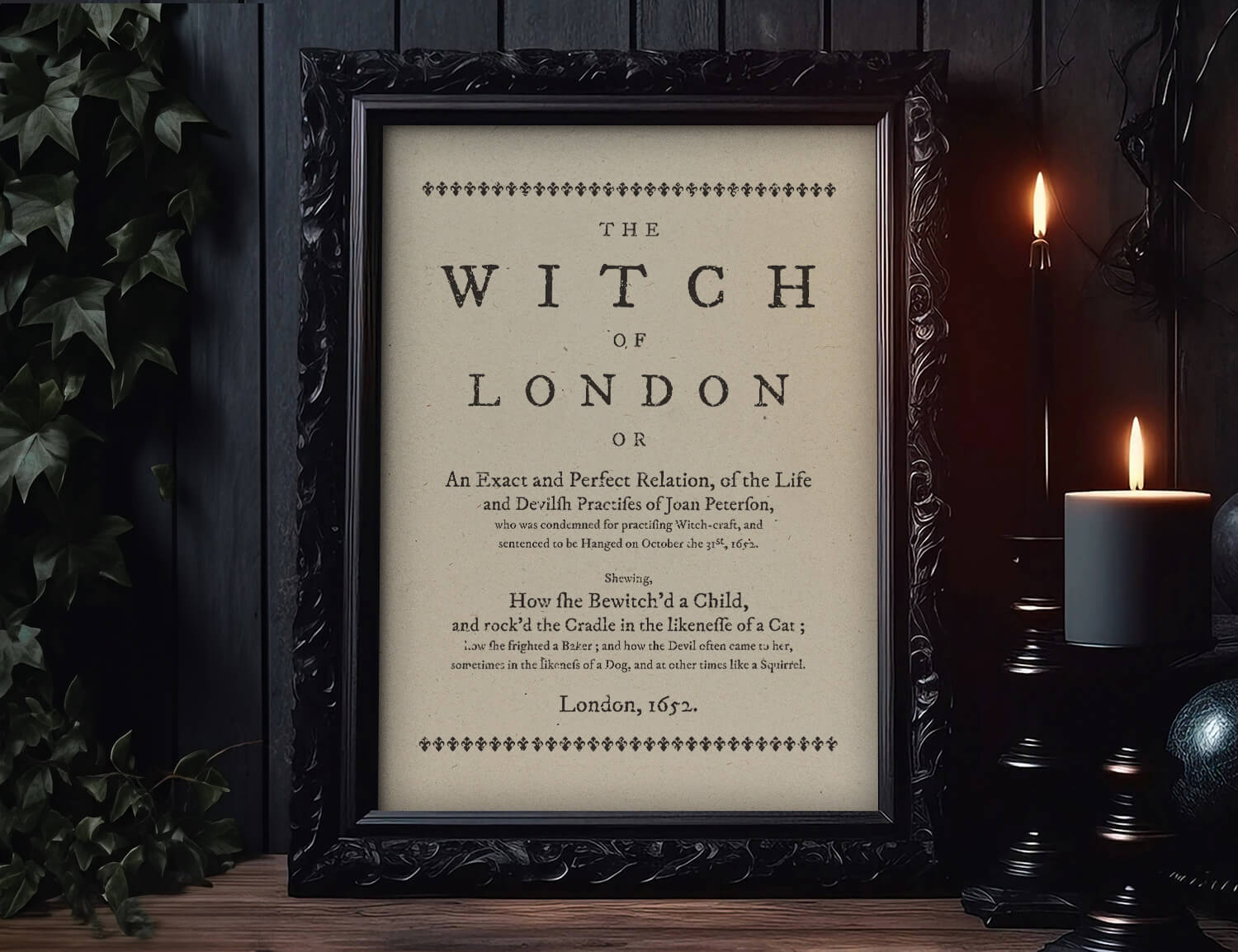 Witch of London – The Upturned Cauldron
