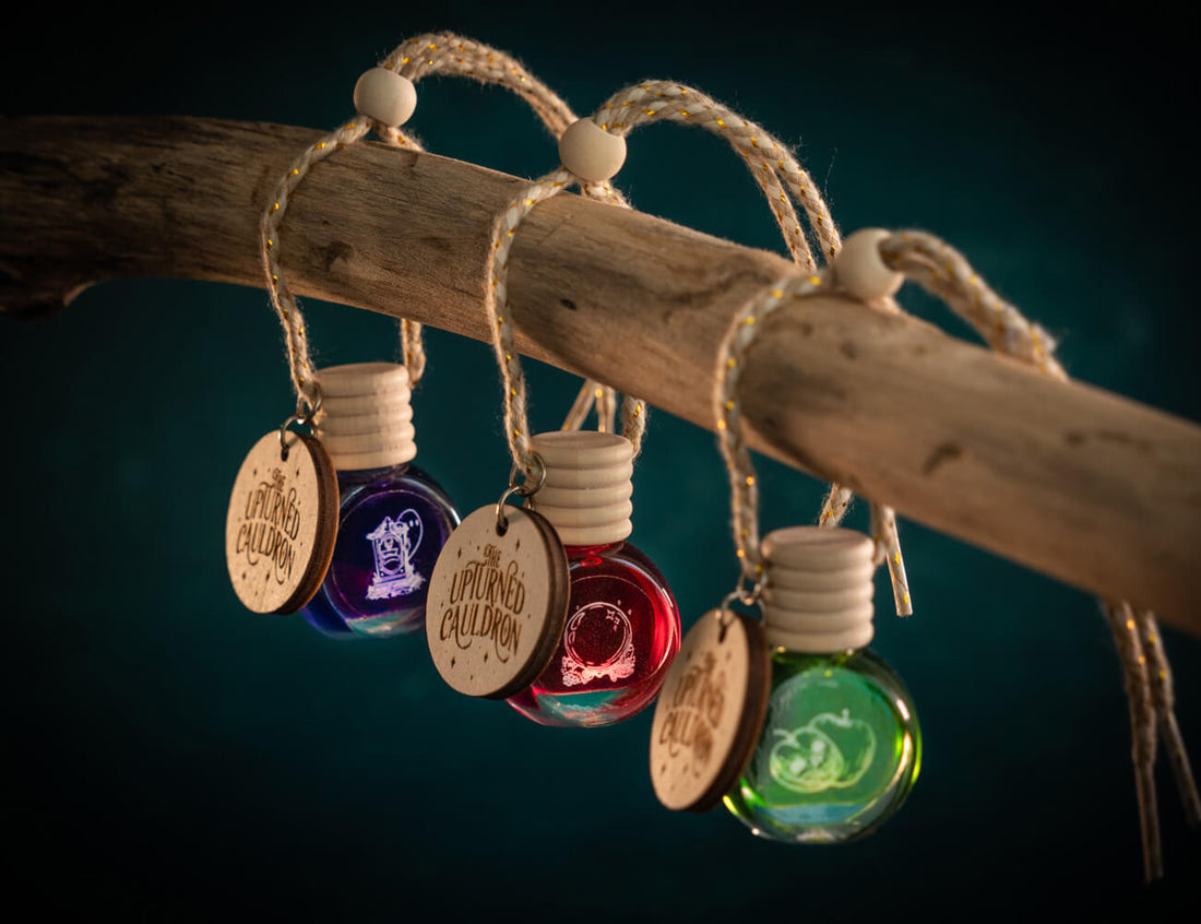 Potion Bottle Car Diffusers – The Upturned Cauldron