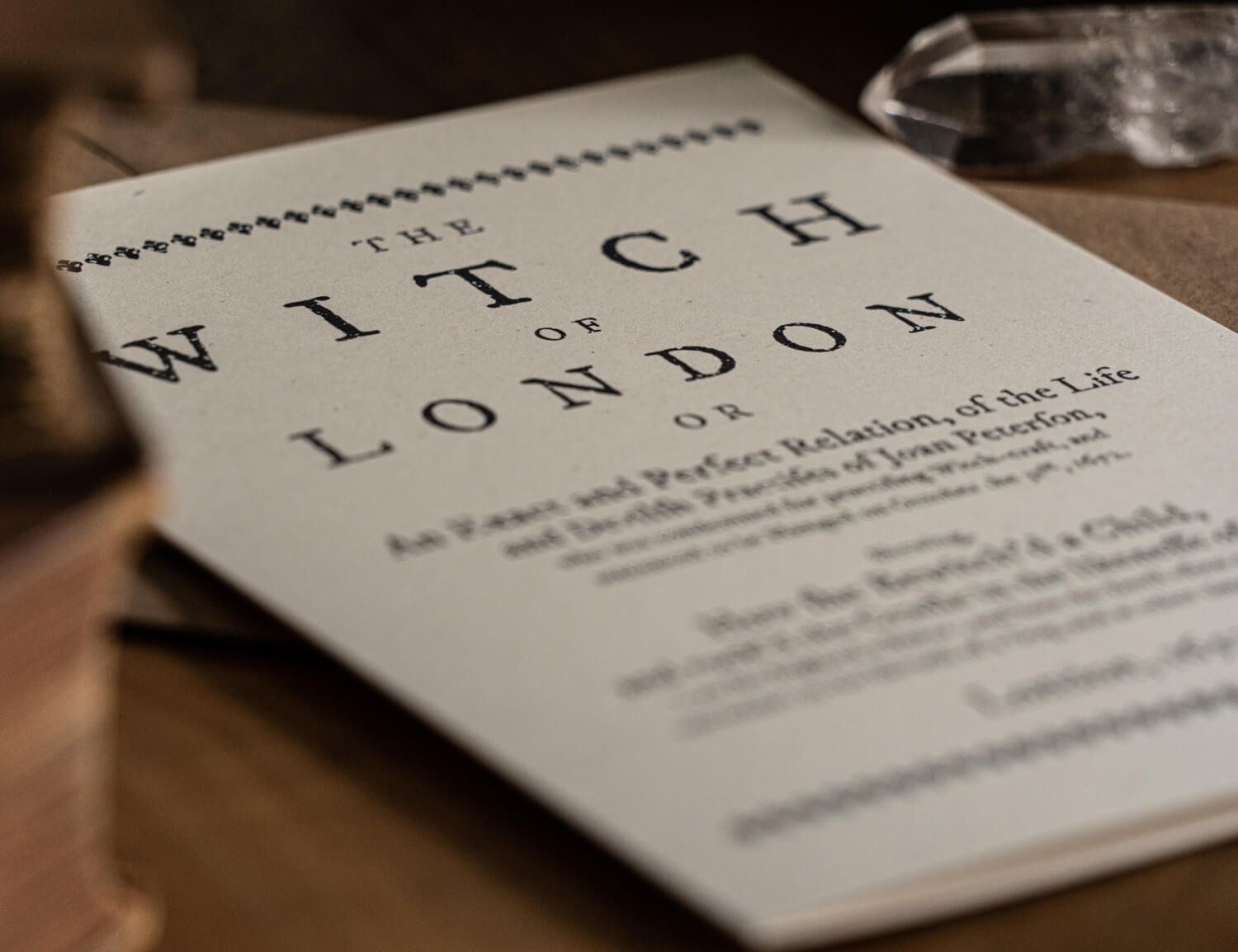 Witch of London – The Upturned Cauldron
